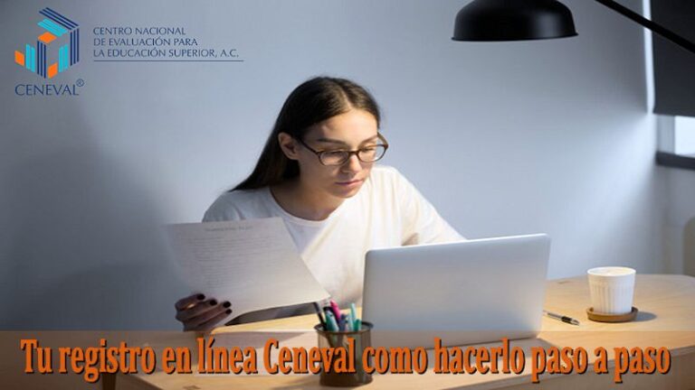 Registro en Ceneval 2026 fácilmente - Guiatramites.com